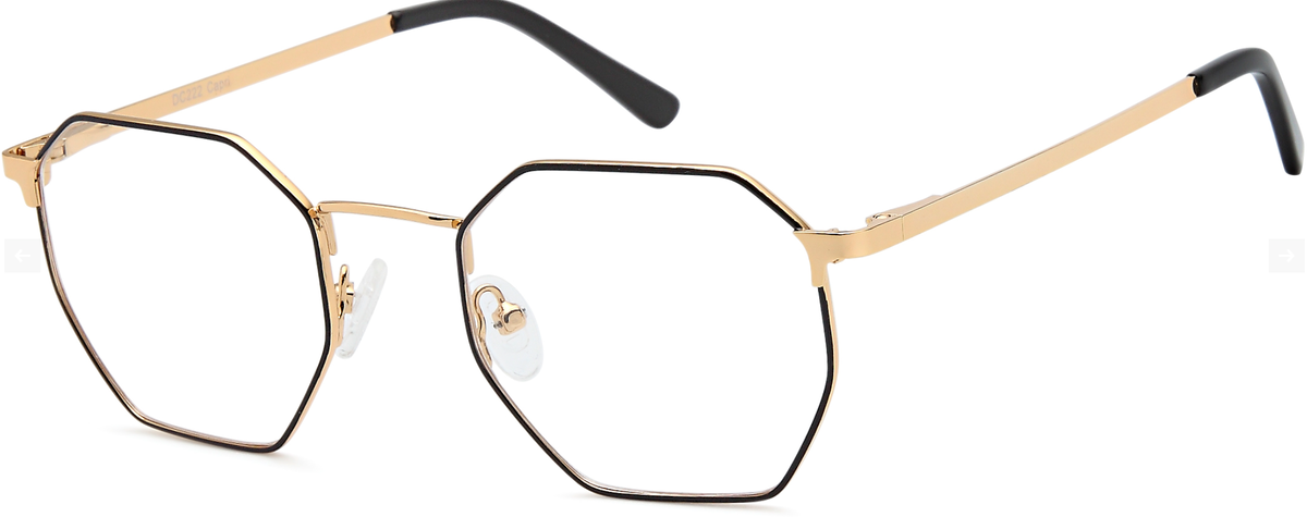 Modern Octagon DC222 Frame – Eyeglass Factory Outlet